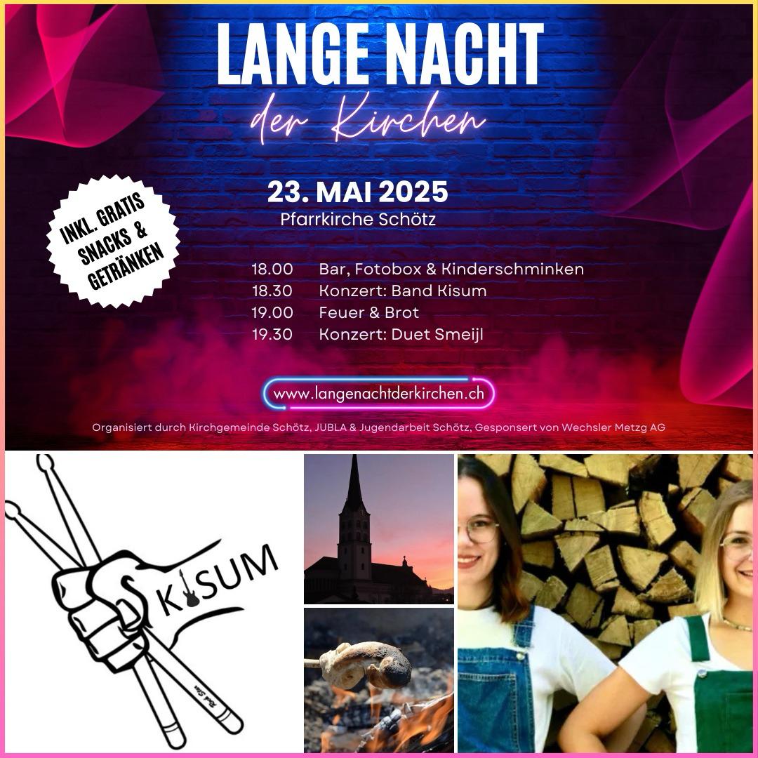 Aktuelles | Lange Nacht der Kirchen - 23. Mai 2025 | Pastoralraum Mittleres Wiggertal